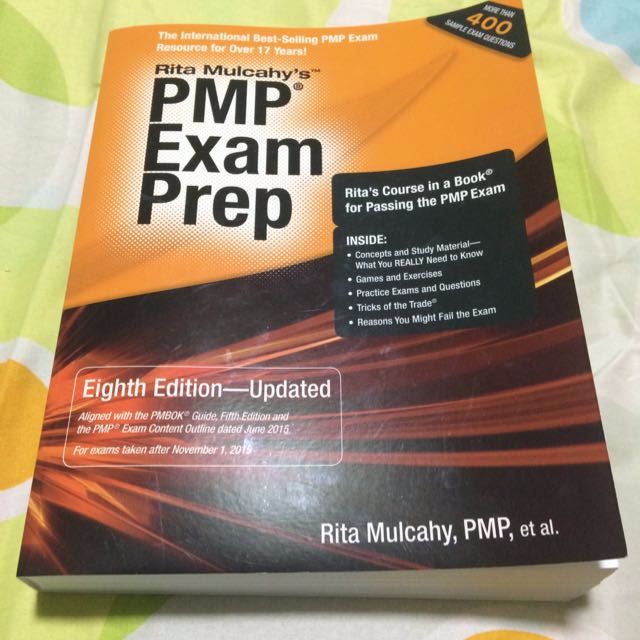 Rita PMP Exam Prep 8th Edition - Updated & PMBOK, Hobbies & Toys, Books ...