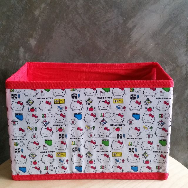 Sanrio Hello Kitty Storage Box, Furniture, Home Decor on Carousell