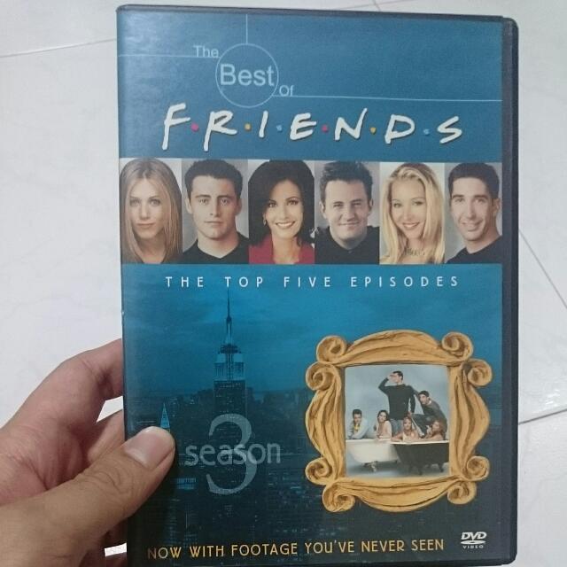 The Best Of FRIENDS Season 3 DVD on Carousell