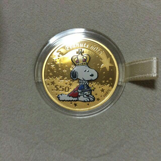 The King Snoopy Gold Coin (Limited Edition), Luxury, Bags & Wallets on ...