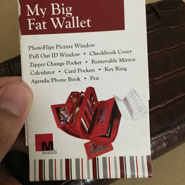 BN My Big Fat Wallet, Women's Fashion, Bags & Wallets, Wallets & Card ...