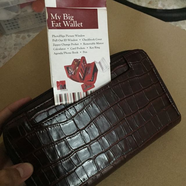 BN My Big Fat Wallet, Women's Fashion, Bags & Wallets, Wallets & Card ...