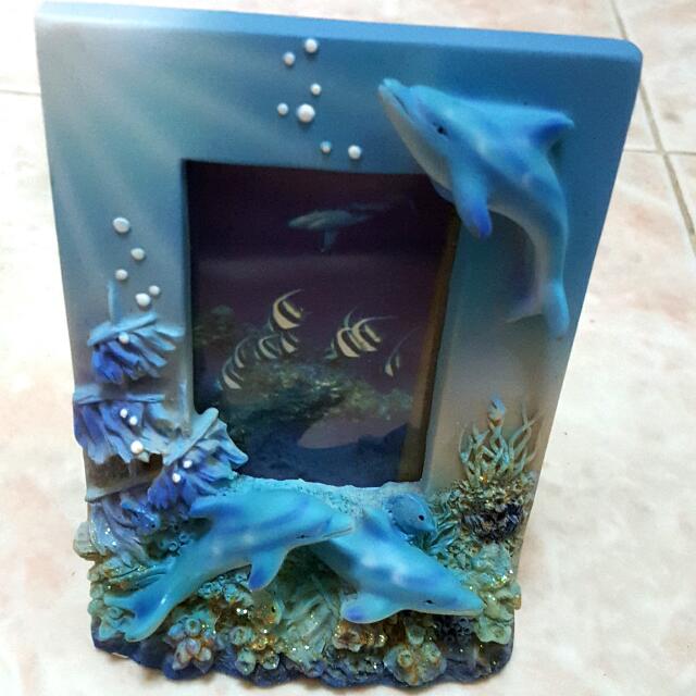 Dolphine Photo Frame, Furniture & Home Living, Home Decor, Frames ...
