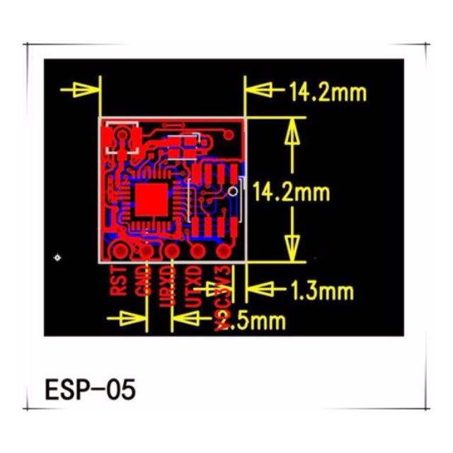 ESP8266 Serial WIFI Module+Antenna+Pin Transceiver for Arduino STM32 ...