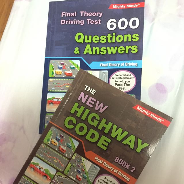 Final Theory of Driving Textbook And 600 Q&A, Hobbies & Toys, Books ...