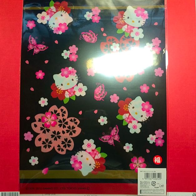 Hello Kitty A4 Clear Folder, Women's Fashion, Bags & Wallets, Wallets ...