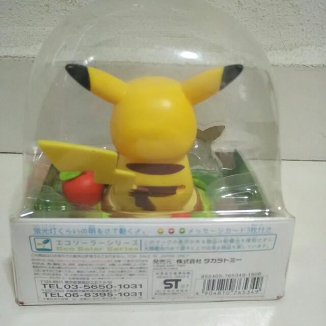 Pokemon Pikachu Solar Bobble-Head Figure, Hobbies & Toys, Toys & Games ...