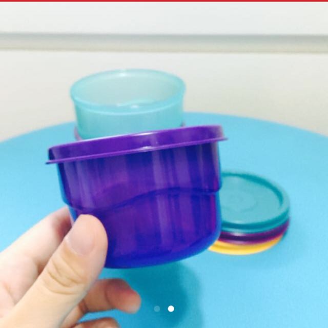 Tupperware Snack Cup Set, TV & Home Appliances, Kitchen Appliances ...