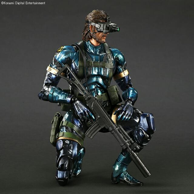 WTS/WTT MIB LIMITED EDITION METALLIC VERSION Play Arts Kai Metal Gear ...