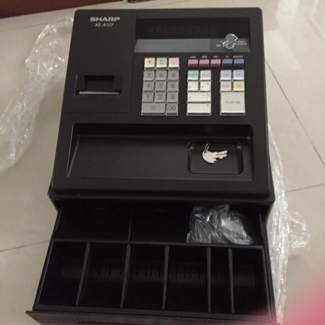 Cash Register Sharp XE-A107, Everything Else on Carousell
