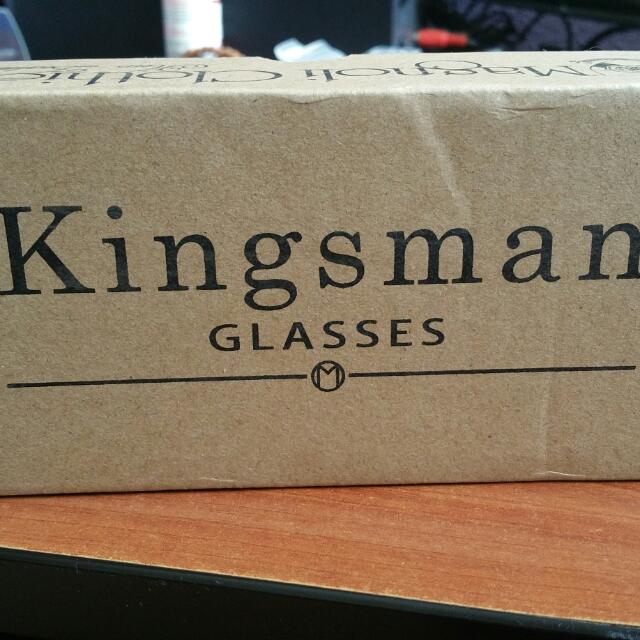 Magnoli Clothiers Kingsman Glasses/spectacles /degree /frame/lens/ray ...