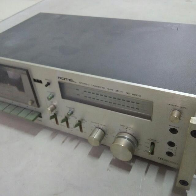 Rotel 2200 (Japan; Vintage), Vintage & Collectibles on Carousell