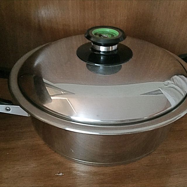AMC 24cm Stainless Steel Roaster Pot, TV & Home Appliances, Kitchen ...