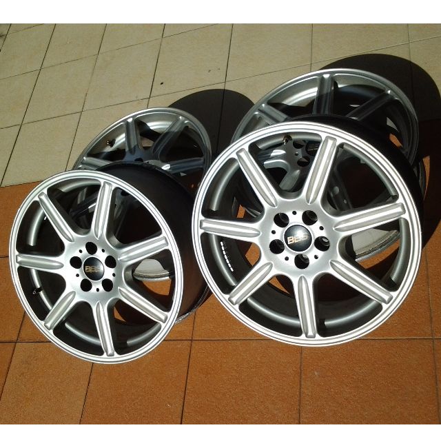 BBS 17x7.5JJ Lightweight Alloy Rims for Subaru PCD 5x100, Cars on Carousell