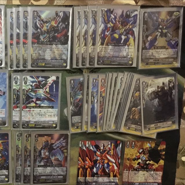 CARDFIGHT VANGUARD JAPANESE DIMENSION POLICE DAIROBO DAI ROBO DP DECK ...