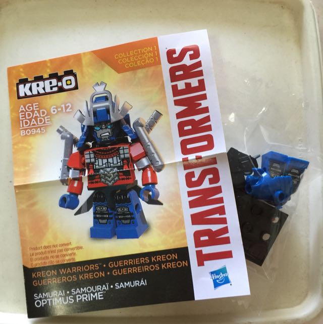KRE-O Transformers Samurai Optimus Prime, Hobbies & Toys, Toys & Games ...