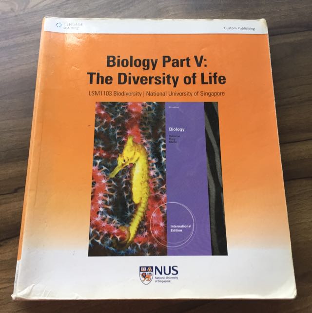 LSM1103 Biodiversity textbook, Hobbies & Toys, Books & Magazines ...