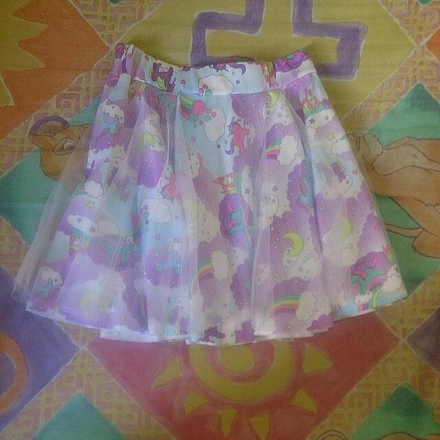 My Little Pony Skater Skirt, Women's Fashion, Bottoms, Skirts on Carousell