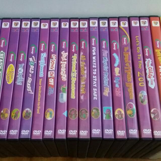 Preloved BARNEY Dvds, Hobbies & Toys, Books & Magazines, Children's ...