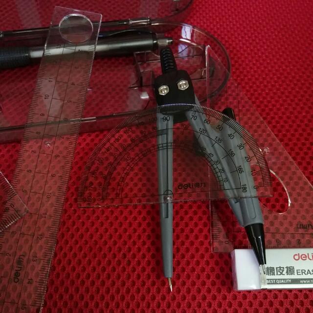 Set Square And compass, Hobbies & Toys, Stationery & Craft, Craft ...