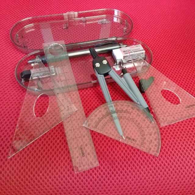 Set Square And compass, Hobbies & Toys, Stationery & Craft, Craft ...
