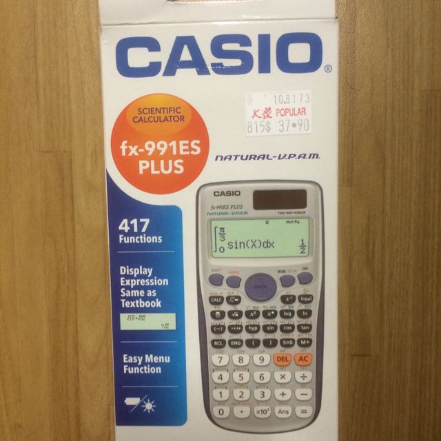 Casio Fx-991 Plus Calculator, Everything Else on Carousell
