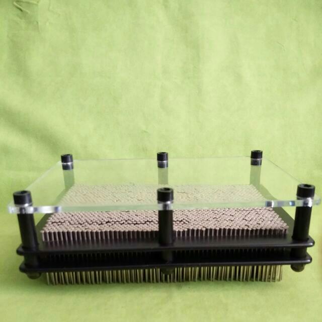 PinArt 3-Dimensional Pin Sculpture Art Board Metal Silver - Children ...