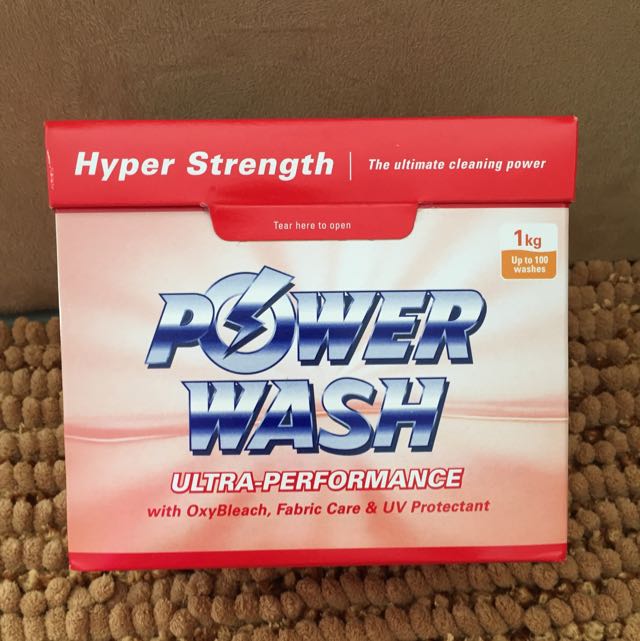 Power Wash Hyper Strength Washing Powder - Cosway, TV & Home Appliances ...