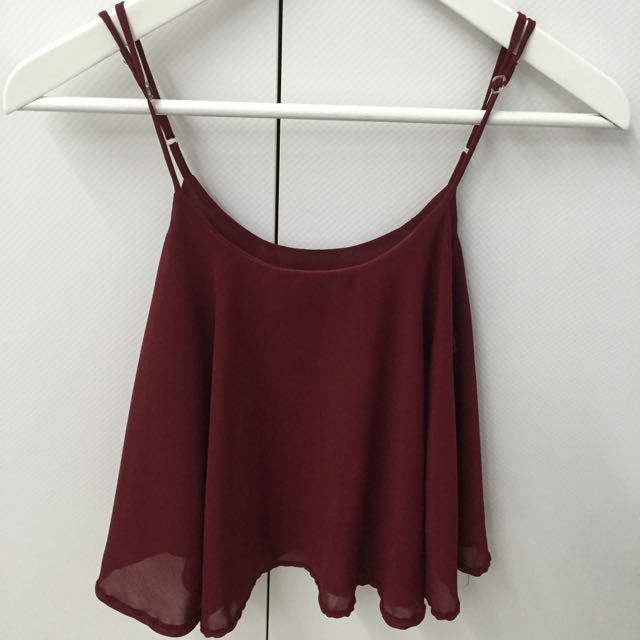 Adjustable Strap Top, Women's Fashion, Tops, Sleeveless on Carousell