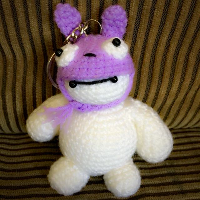 Crochet Baymax Amigurumi Keychain, Hobbies & Toys, Stationery & Craft ...