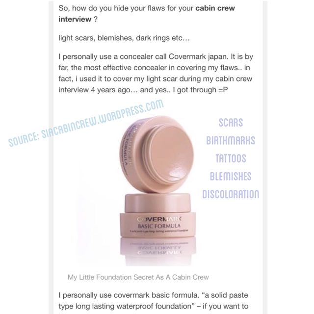 Covermark / Basic Formula Foundation, Beauty & Personal Care, Face ...