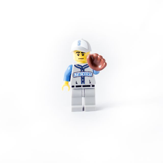 Lego Minifigure Series 10 - Baseball Fielder, Hobbies & Toys, Toys ...