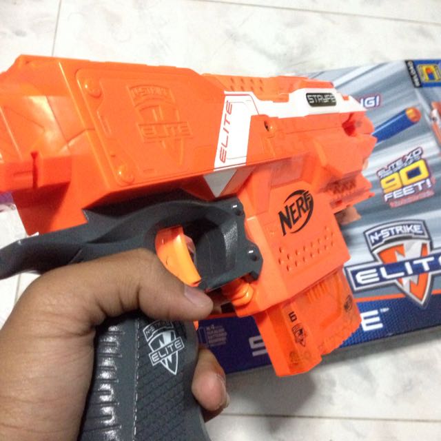 Nerf Stryfe Elite XD , (just Taken Out Of Box), Toys & Games on Carousell