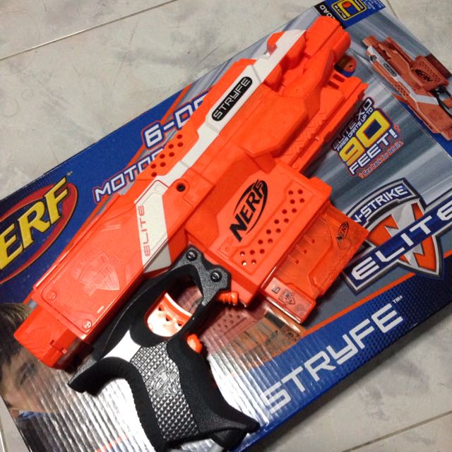 Nerf Stryfe Elite XD , (just Taken Out Of Box), Toys & Games on Carousell