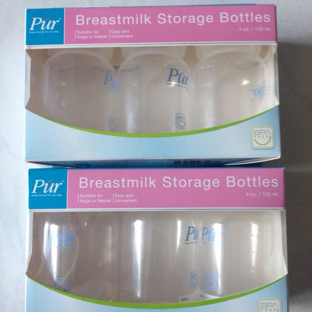 Pur Breast Milk Storage Bottles, Babies & Kids, Nursing & Feeding ...