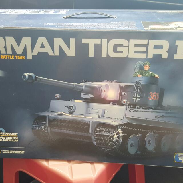 RC tiger tank 1/16 scale, Hobbies & Toys, Toys & Games on Carousell