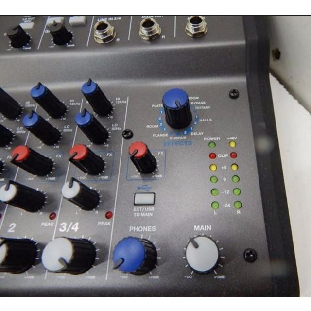 WTS Alesis Multimix 4 USB FX 4-Channel Mixer with USB Audio Interface ...