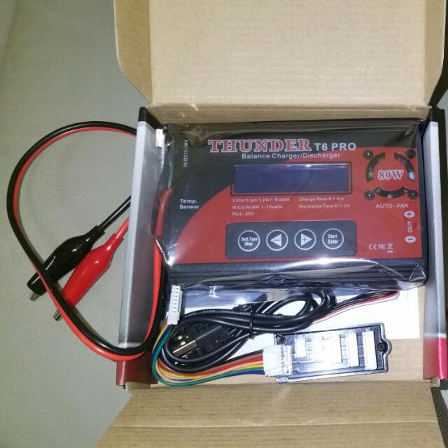 %%RESERVED%%BALANCE BATTERY CHARGER - THUNDER T6 PRO, Everything Else ...