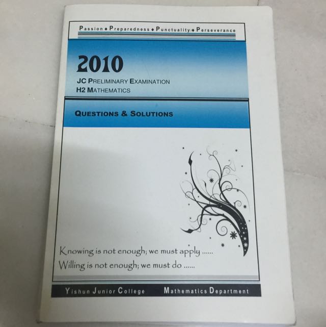 H2 Maths Compiled Exam Papers., Hobbies & Toys, Books & Magazines ...