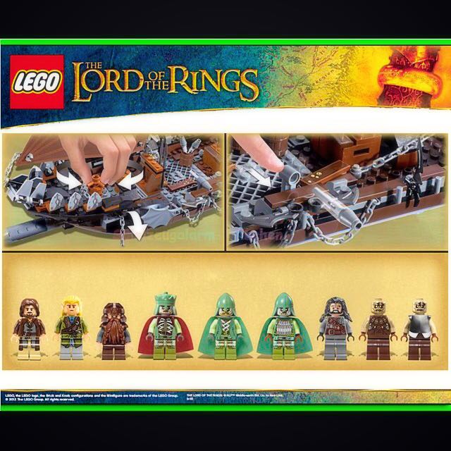 LEGO LOTR Pirate Ship Ambush 79008 - Sealed and Mint, Hobbies & Toys ...