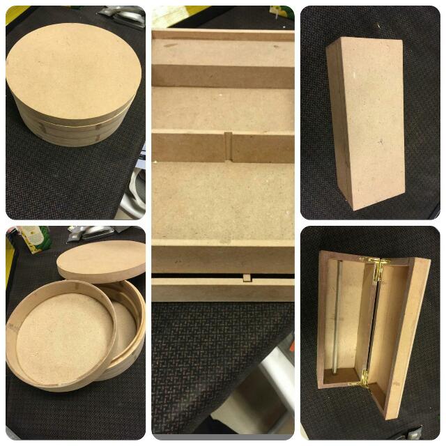 MDF Wood Containers, Furniture & Home Living, Home Improvement ...