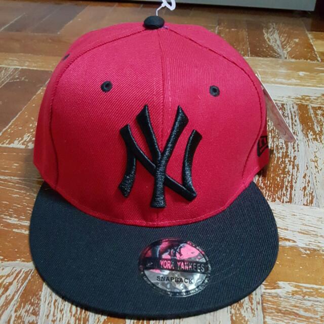 New York Yankee Snapback Cap, Men's Fashion, Watches & Accessories ...