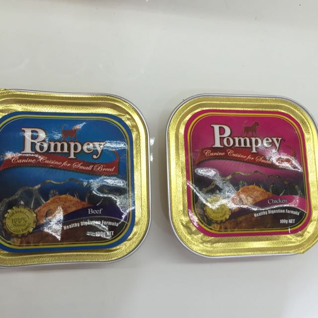 Pompey Dog Tray Food Pet Food, Pet Supplies, Pet Food on Carousell