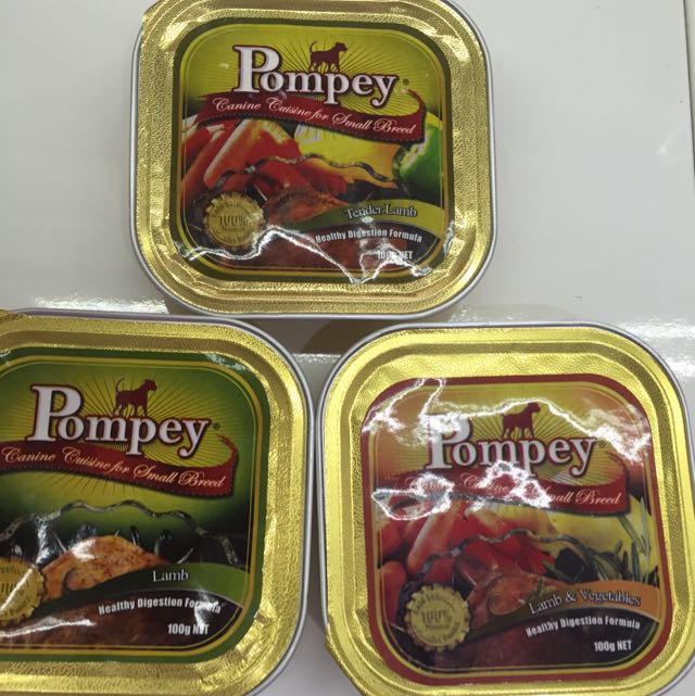 Pompey Dog Tray Food Pet Food, Pet Supplies, Pet Food on Carousell