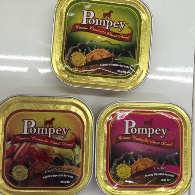 Pompey Dog Tray Food Pet Food, Pet Supplies, Pet Food on Carousell