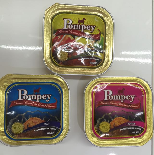 Pompey Dog Tray Food Pet Food, Pet Supplies, Pet Food on Carousell