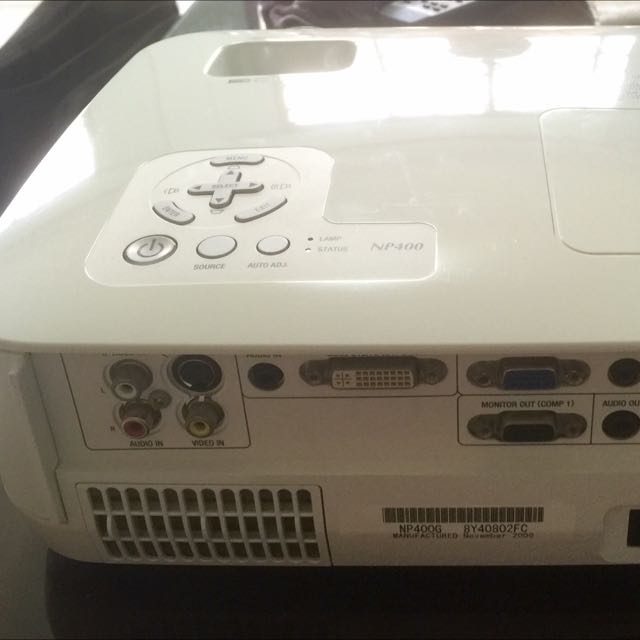 ROJECTOR ( NEC NP400 /NP500 , 2600/3000 Lumens , Used Set ), Computers ...