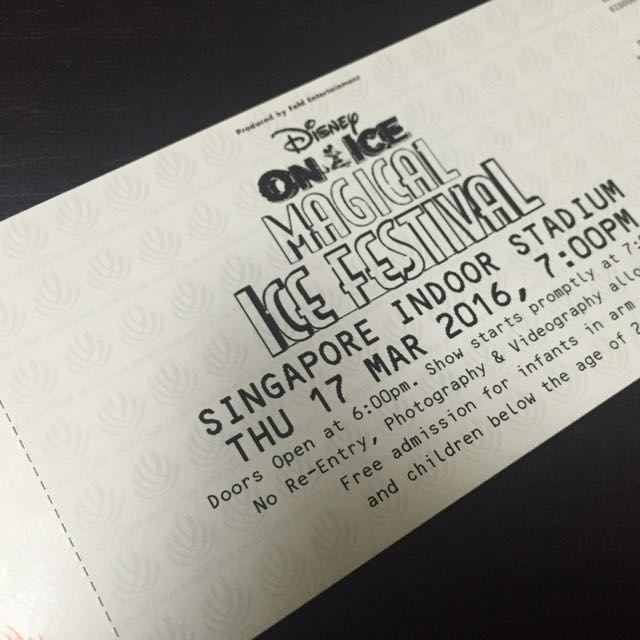 Selling: 2 Disney On Ice- Magical Ice Festival Tickets, Tickets ...