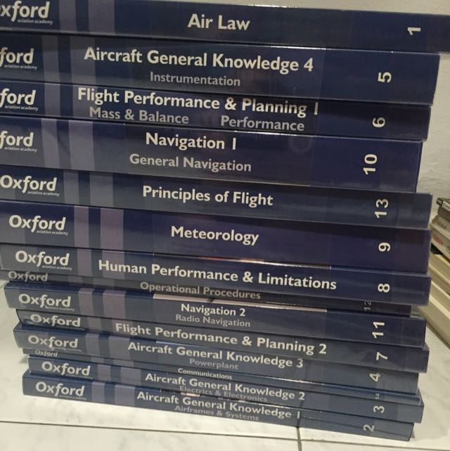 ATPL Theory Books, Books & Stationery, Textbooks on Carousell