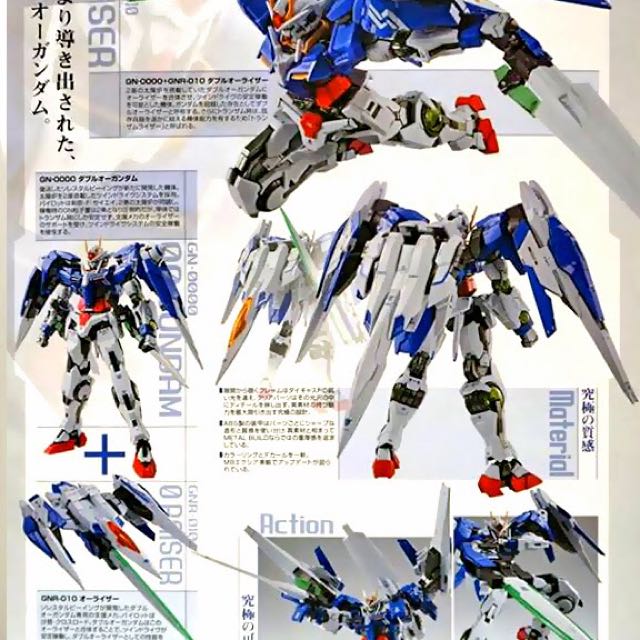 Bandai Tamashii Exclusive Metal Build Metalbuild Double O OO 00 Raiser ...